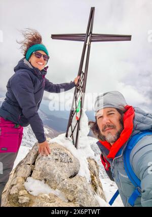 Monte La Meta (Italy) - In the Monti della Meta Mainarde mountain range ...