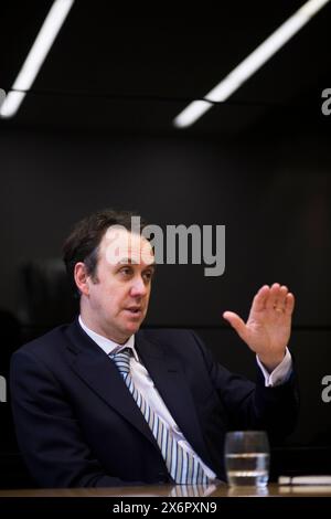 Economist Kieth Wade photographed at Shroders London UK Stock Photo - Alamy