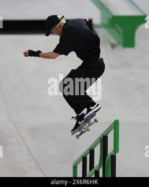 Sora Shirai of Japan competes during the men quarterfinals at the ...