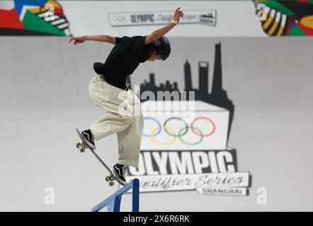 Toa Sasaki of Japan competes during the men quarterfinals at the Street ...