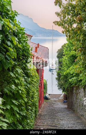 Pescallo on Lake Como in Italy Stock Photo - Alamy