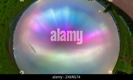 360 View Ultra Rare Golden Yellow With Full Rainbow Spectrum Colour ...