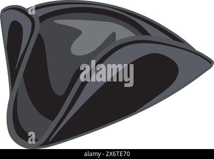 Vector three-corner hat Stock Vector Image & Art - Alamy