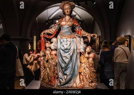 Saint Ursula and her Handmaidens, low counties, 1525, oak with later ...