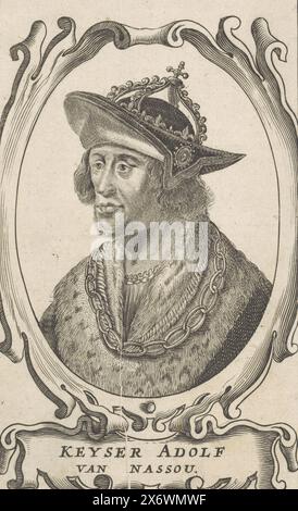 Portrait of Adolf, Count of Nassau and Roman German king, Portrait of ...