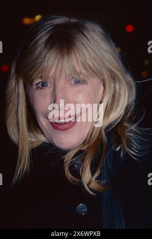 Marianne Faithfull at the Anna Sui Fashion Show at Bryant Park in New ...