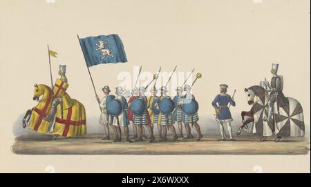 Group Utrecht -Knights Stock Photo - Alamy