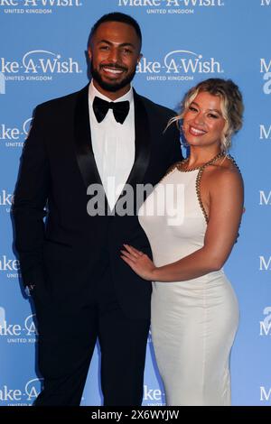 Tyler West and Molly Rainford attend the Make-A-Wish UK Ball at The ...