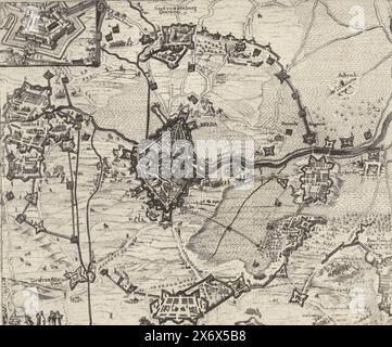 Siege of Breda, 1624-1625, Anonymous, 1650 - 1664 print Siege of Breda ...