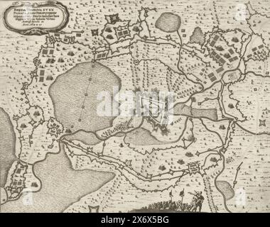 Large map of the siege of Breda, 1624-1625, Siege of Breda under the ...