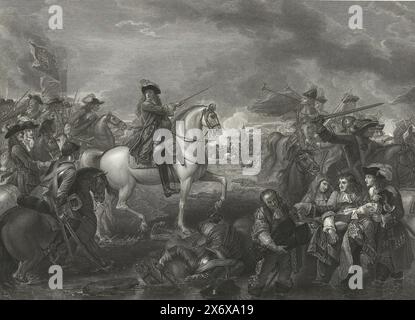 King William III at the battle of the Boyne Stock Photo - Alamy