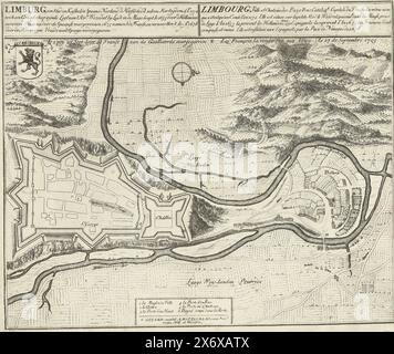Map of Limburg in Netherlands Stock Photo - Alamy