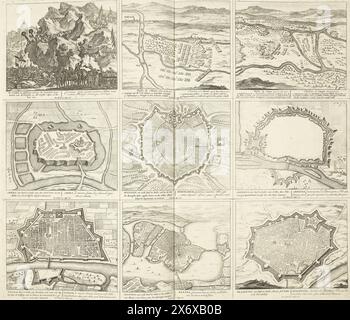 Theater of the War (page III), 1702, Theater of the War Beginning with ...