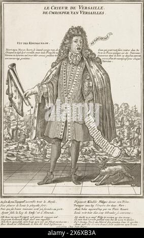 The Crier of Versailles, 1692, Le Crieur de Versaille, The Crier of ...