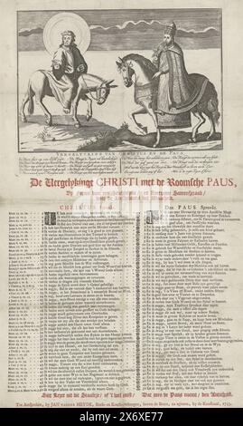 Cartoon on De Roman Church, Anonymous, Anonymous, 1500 - 1599 print ...