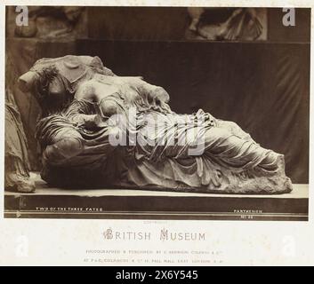 Reclining figure from the east pediment of the Parthenon ...