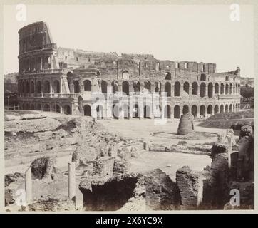 A 1900 photograph of the Colosseum in Rome, captured by T.H. McAllister ...