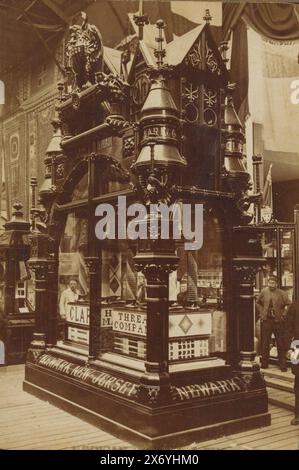 Exhibition of the Clark Threads Company at the international colonial ...