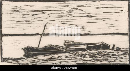 Two boats in the water, Janus de Winter, 1892 - 1951 print Japanese ...
