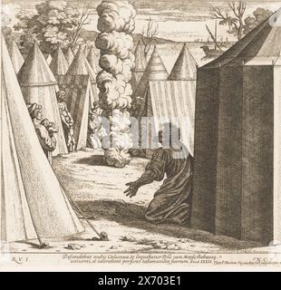 God appears to Moses in a smoke column, Orazio Borianni, After Rafaël ...