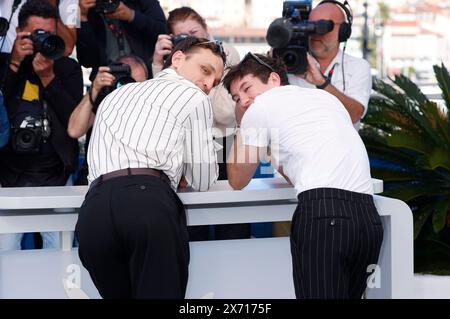 Franz Rogowski und Barry Keoghan beim Photocall zum Kinofilm Bird auf ...