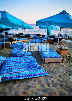 Bulgarian beach near Ravda village as very nice background Stock Photo ...