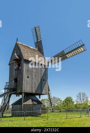 Detmold, Germany - May 12, 2024: Look at the old farm house barn in the ...