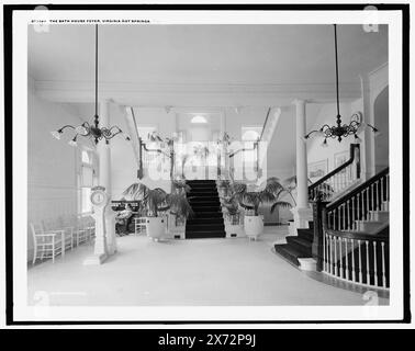 The Bath house foyer, Virginia Hot Springs, c.between 1910 and 1920 ...