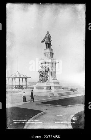 Statue of Samuel de Champlain 1567 1635 was the 17th century explorer ...