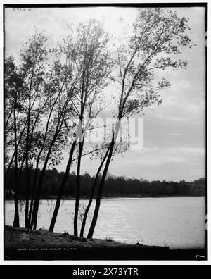 Lake Como at sunset, Saint Paul, Minnesota Stock Photo - Alamy