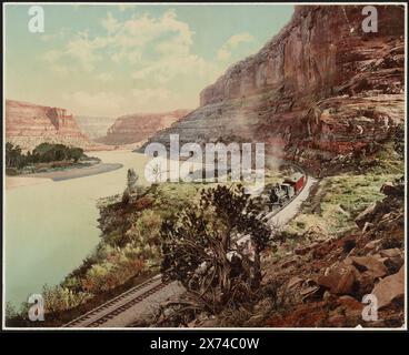Ruby Castles, Canon of the Grand, Utah, c1900 Stock Photo - Alamy