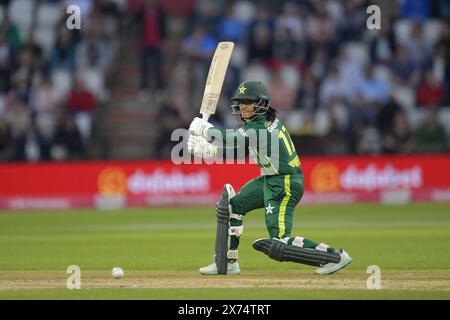 Muneeba Ali of Pakistan bats during the ICC Women's T20 World Cup match ...