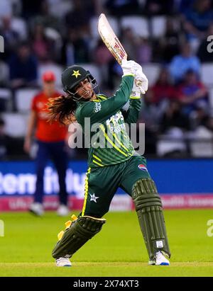Aliya Riaz of Pakistan bats during the ICC Women's T20 World Cup match ...