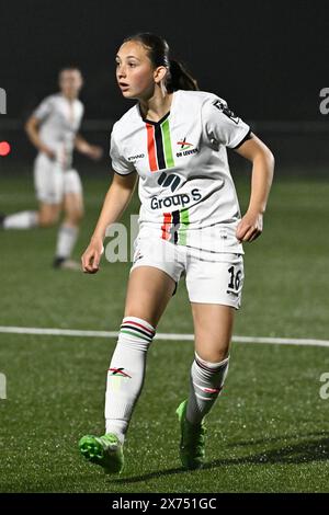Genk, Belgium. 17th May, 2024. Charlotte Tison (20) of Genk pictured ...