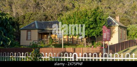 Exterior of the restored Sherwood Hall, Bells Parade Latrobe, Tasmania ...