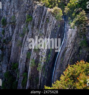 Ralphs Falls, the highest single-drop waterfall in Tasmania, Mount ...