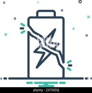 Icon for overcharge, battery Stock Vector Image & Art - Alamy