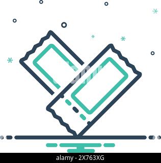 Icon for ticket,talon Stock Vector Image & Art - Alamy