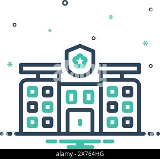 Icon for precinct,architectural Stock Vector Image & Art - Alamy