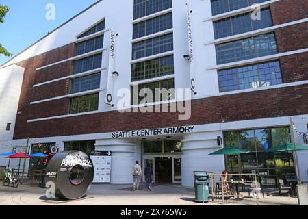 Armory Food and Event Hall, Seattle Center, Harrison Street, Seattle ...