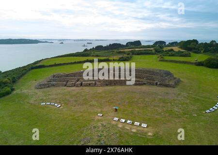 The Cairn of Barnenez is a Neolithic monument located near Plouezoc'h ...