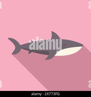 Marine Life. Simple Related Vector Icons Set for Video, Mobile Apps ...