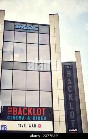 The Backlot Imax cinema and diner in Blackpool Stock Photo - Alamy