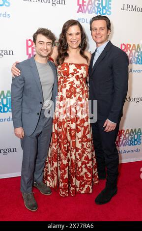 Daniel Radcliffe, Lindsay Mendez, Jonathan Groff attend 90th Annual ...