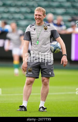 Northampton Saints head coach Sam Vesty ahead of the Investec Champions ...