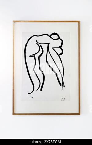 Nice, France - November 20, 2023: "Portrait of Madame Matisse" by Henri ...