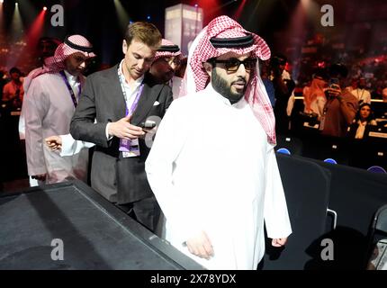 Turki Al-Sheikh at the Kingdom Arena in Riyadh, Saudi Arabia. Picture ...