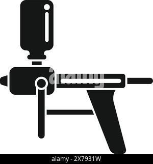 Grease Gun Vector Illustration Stock Vector Image & Art - Alamy