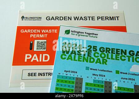 Garden Waste Permit issued by Islington Council. From April 2024 ...