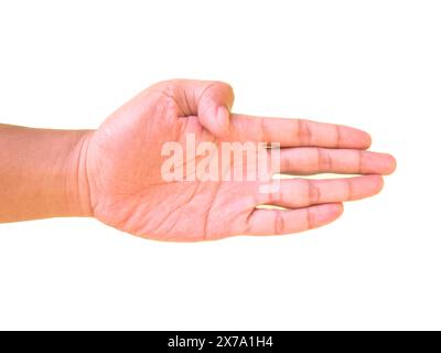 Shuto Uchi, Karate hand position technique Stock Photo - Alamy